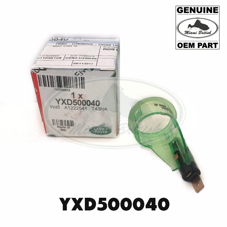LAND ROVER CIGAR LIGHTER RING RR EVOQUE LR2 LR3 RR SPORT YXD500040 OEM ...