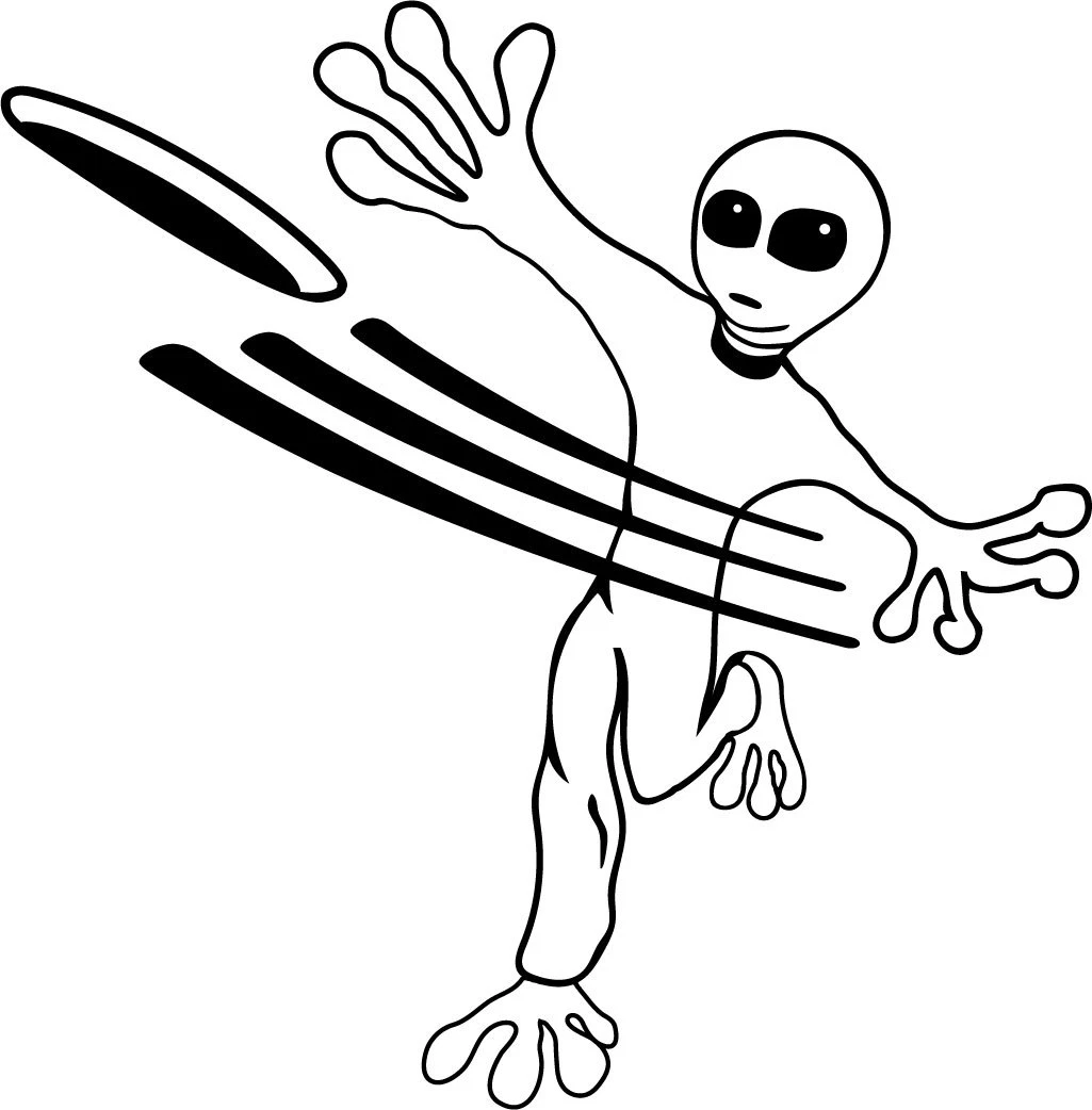 Disc Golf Throw Art