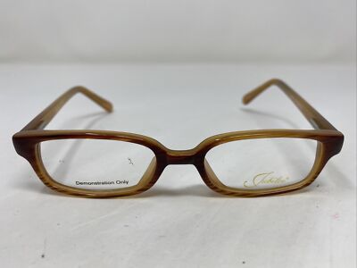 Jubilee JUBILEE 5698 BROWN 44-17-130 Plastic Full Rim Eyeglasses Frame ...