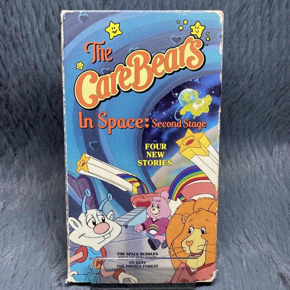 The Care Bears in Space - Second Stage VHS Tape 1989 Fries Home Video ...
