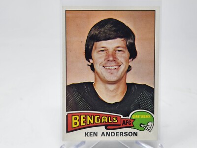 1975 Topps Football Ken Anderson Card #160 EX | eBay