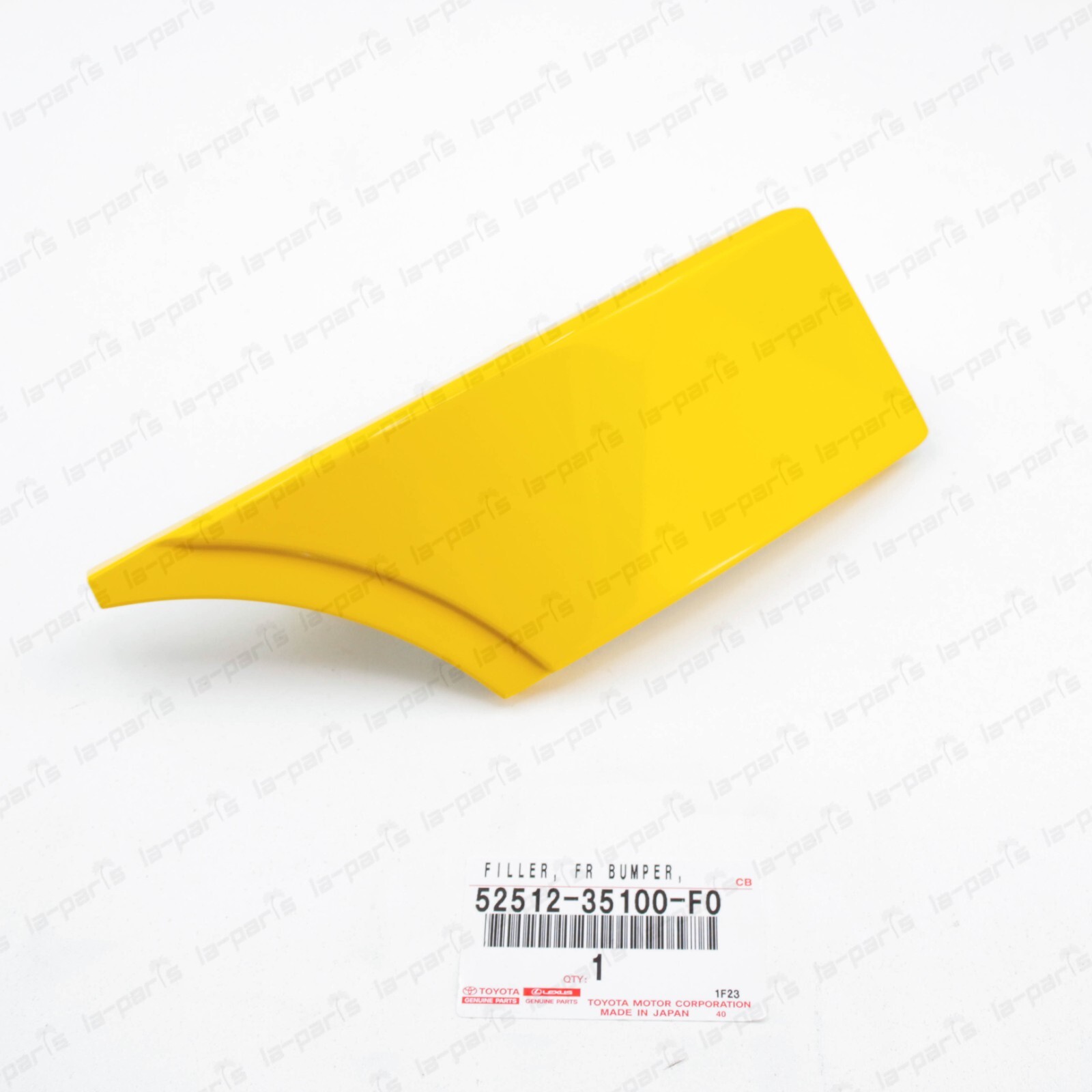 New Genuine Toyota FJ Cruiser 07-14 yellow Front RH Bumper Filler 52512 ...