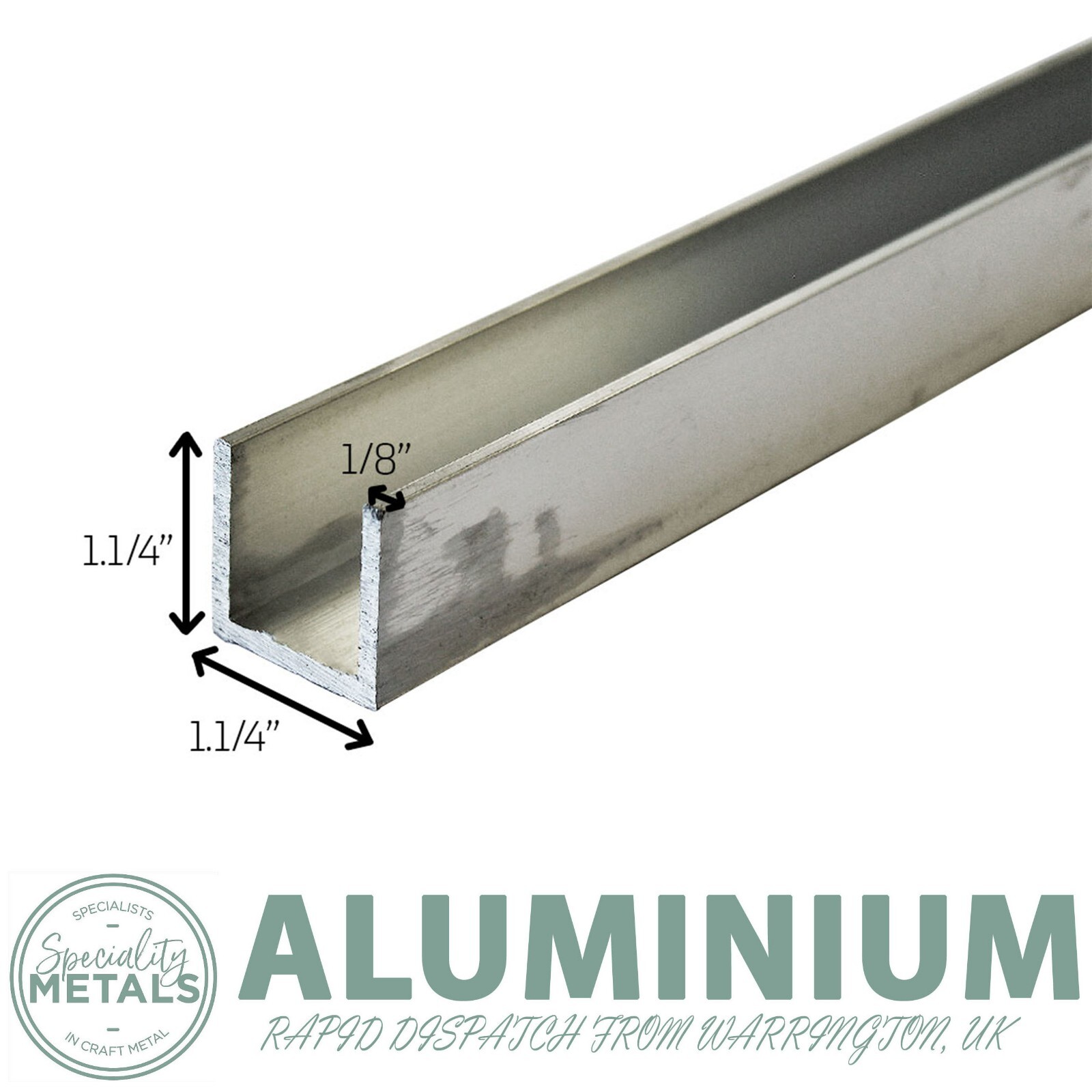 Speciality Metals Aluminium U-Channel: Durable and Versatile Trim for ...