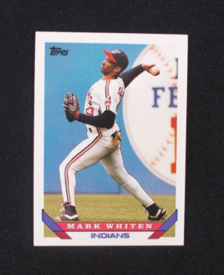 MLB 1993 Topps Baseball Card #277 Mark Whiten - Cleveland Indians | eBay