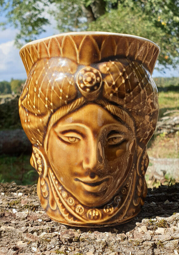 Scheherazade Shamakhan-Königin UdSSR Jahrgang Fayence Bier Krug Becher ...