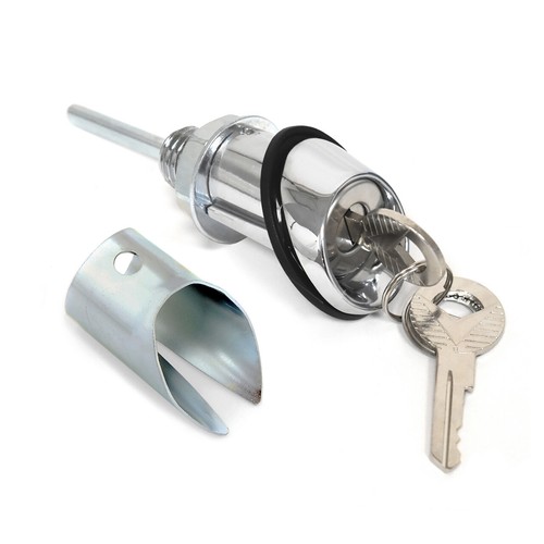 64-66 Mustang Trunk Lock Kit - Cylinder, Keys, Extension, Sleeve and ...