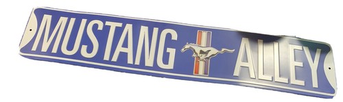 Mustang Alley Metal Sign | eBay