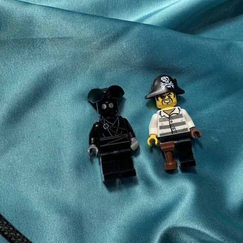 LEGO 2 Pirate w/Peg Leg Minifigure2 Custom?rare Figs | eBay
