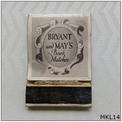 Bryant and May's Book Matches Cries of London Matchbook Label (MKL14 ...