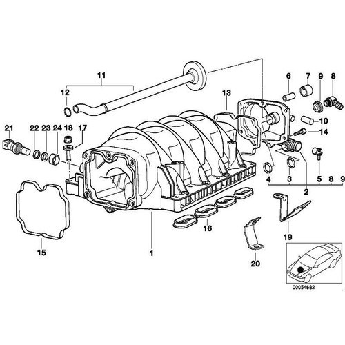 Original BMW 11611729727 - Profildichtung 5er 7er 8er X5 | eBay