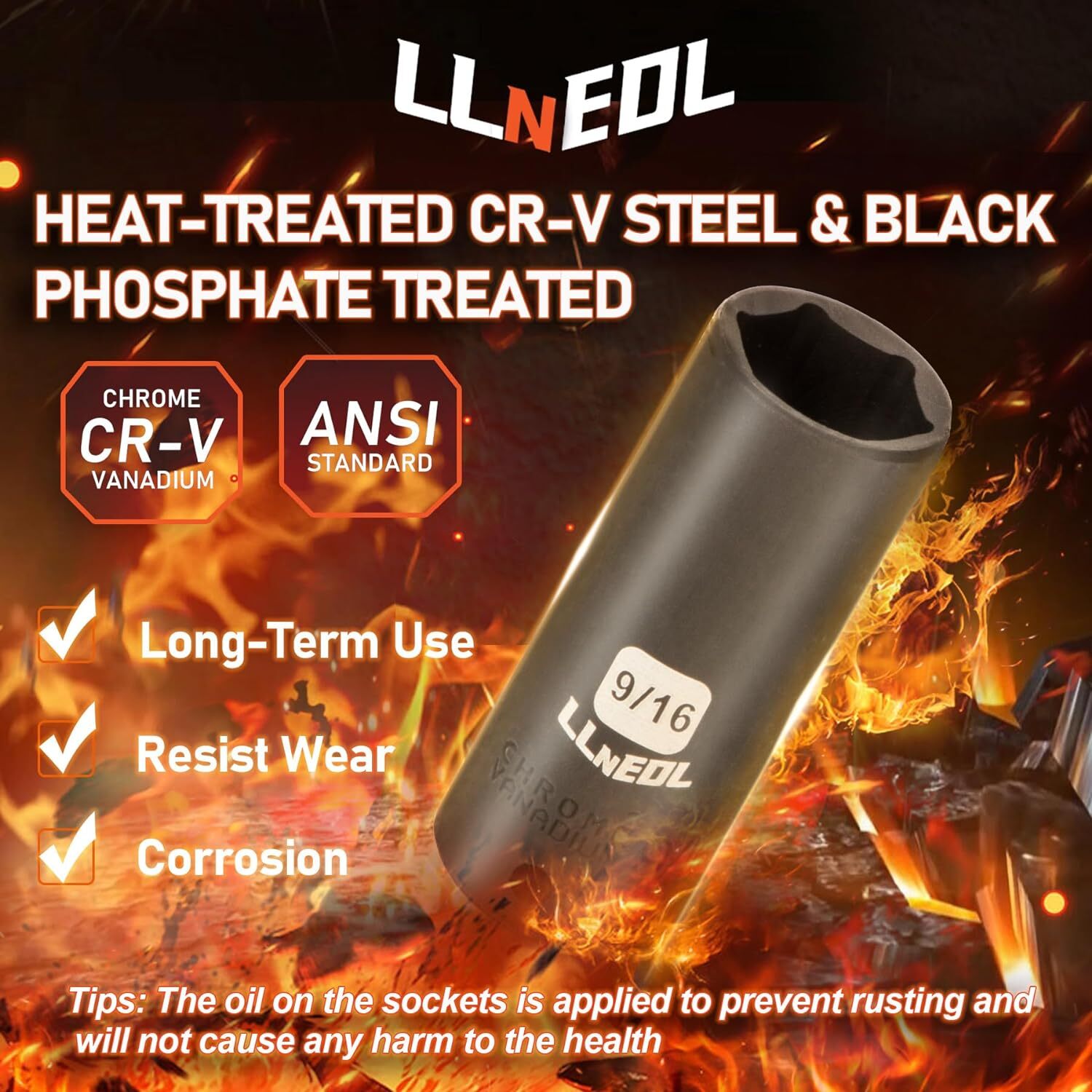 83PC 1/4 Inch Drive Impact Socket Wrench Set,Metric & SAE,Deep ...