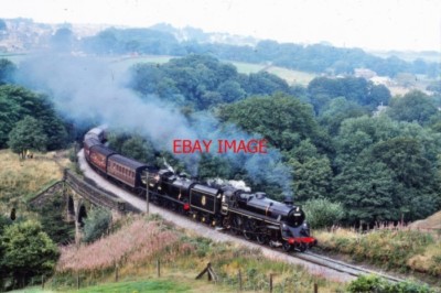 PHOTO BR STANDARD LOCO NO 75078 AT KWVR | eBay UK