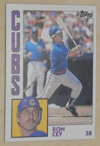 1980's Topps & Donruss Chicago Cubs Baseball Cards - Set of 3 - Near ...