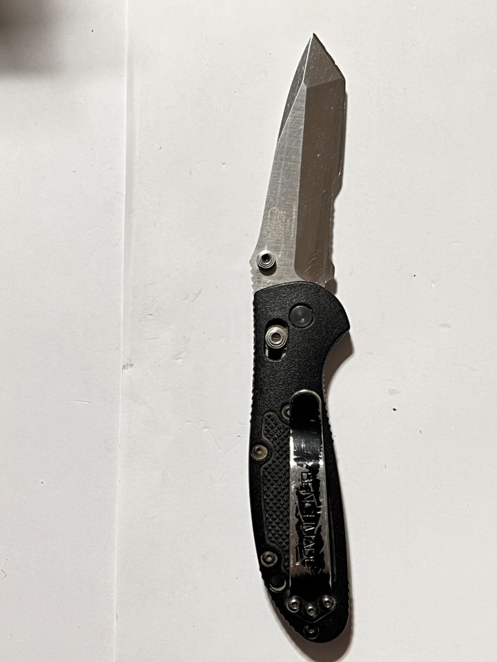 Benchmade USA 557 Mini Griptilian 154CM Tanto Blade Axis Lock Pocket Knife | eBay