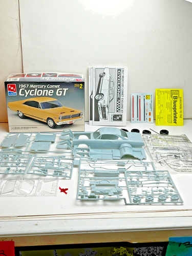 AMT/Ertl No. 6750, 1967 Mercury Cyclone GT Model Kit | eBay