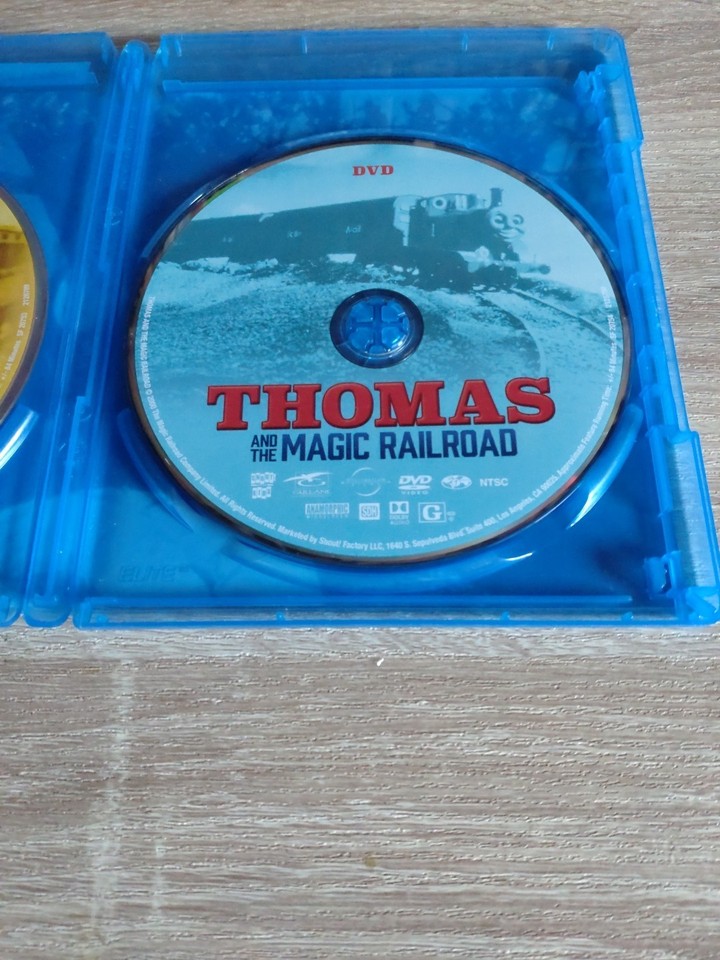 Thomas And The Magic Railroad Blu Ray + DVD Region A & 1 Shout Factory ...