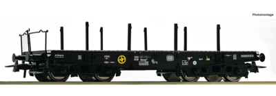 ROCO 46380 HO Scale Flat Car For Heavy Transport DB | eBay