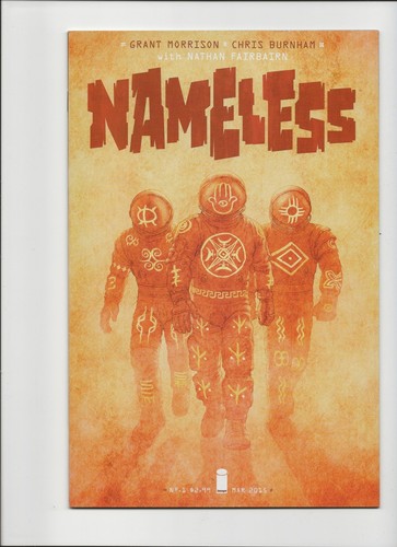 Nameless NAMELESS 1 2nd Print Second Rare Grant Morrison Image Comics ...