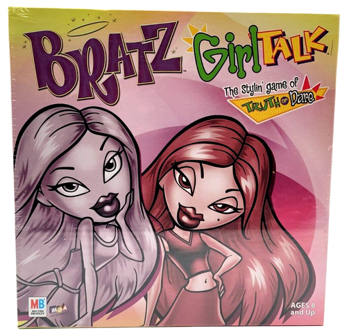 NEW 2004 BRATZ GIRL TALK Hasbro The Stylin Game Of Truth Or Dare SEALED ...