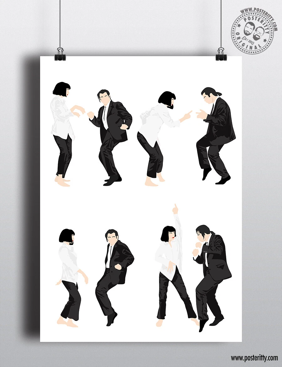 Pulp Fiction Dance Poster