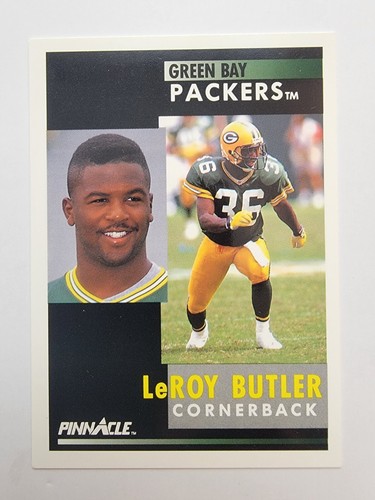 1991 Pinnacle #217 LeRoy Butler NFL Green Bay Packers | eBay
