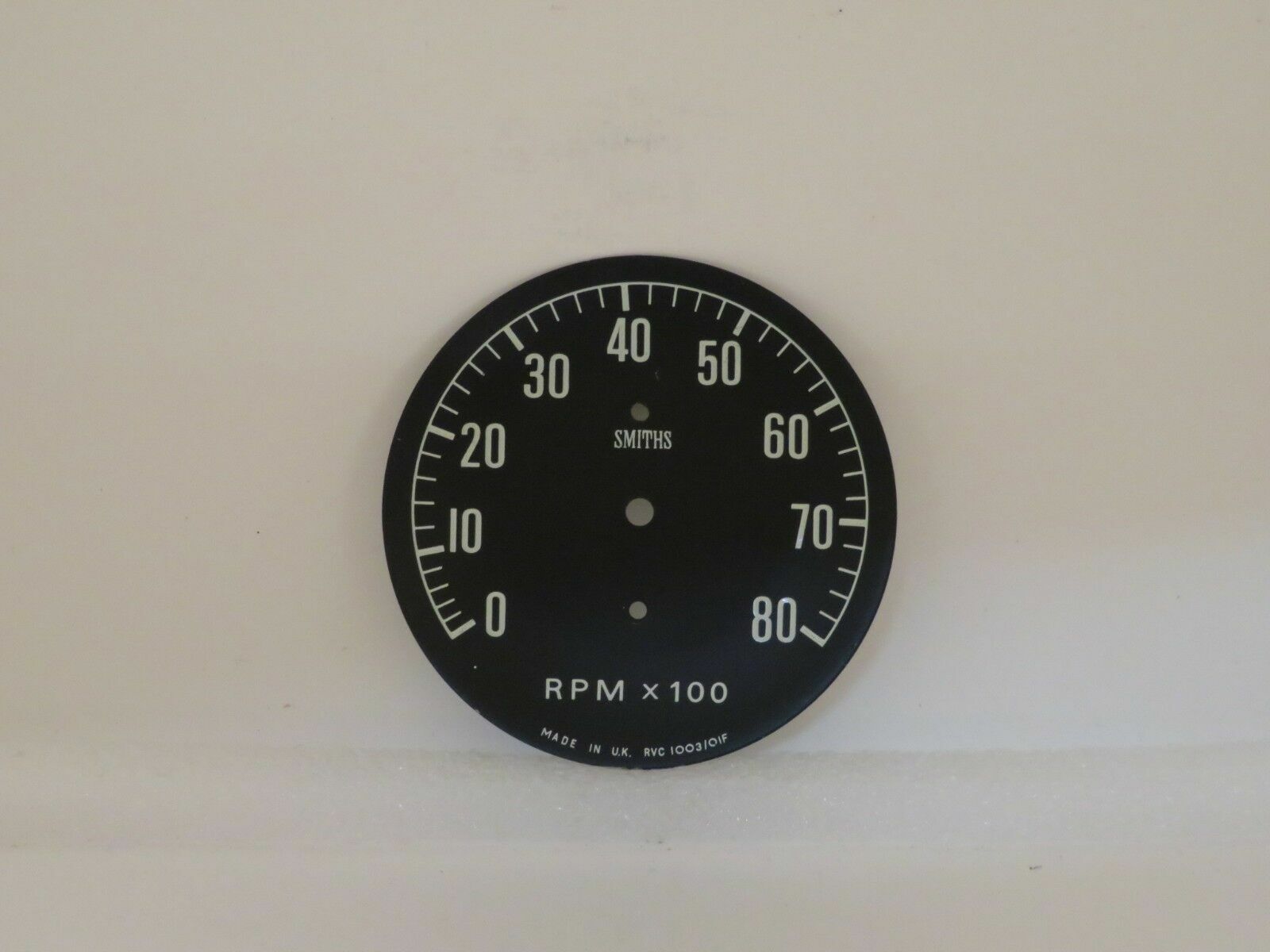 Tachometer Dial Face Plate Original Smiths Brand RVC1003/01 | eBay