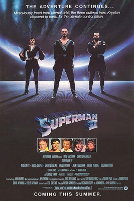 Superman II Christopher Reeve Movie Poster Print 17 X 12 Reproduction ...
