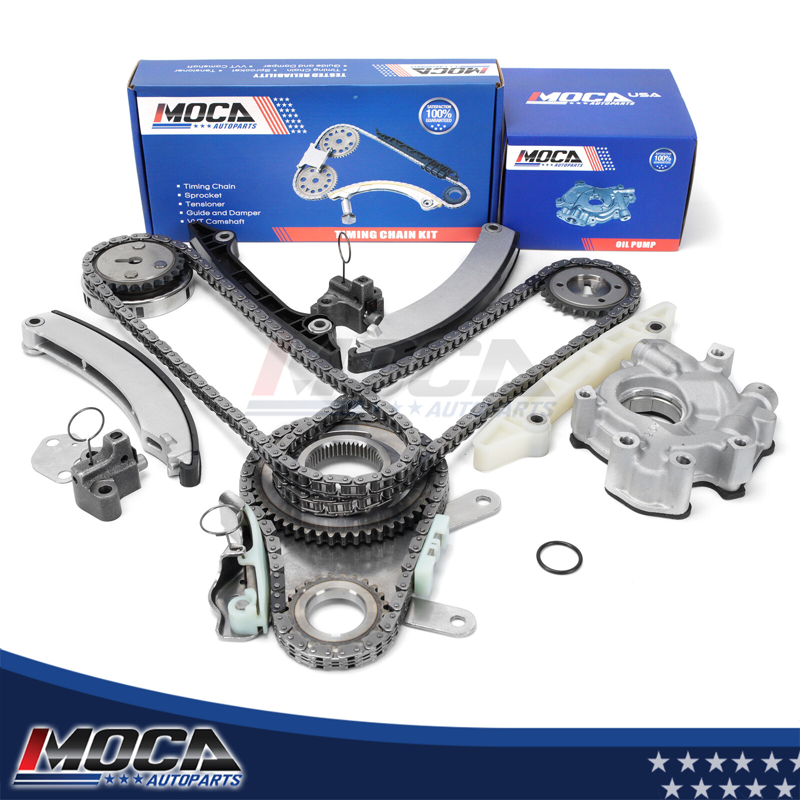 Timing Chain Oil Pump Kit Powertrain Control for 2002-2003 Dodge Jeep 3 ...