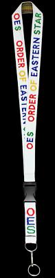 Order of the Eastern Star OES Lanyard/ Key chain-New! | eBay