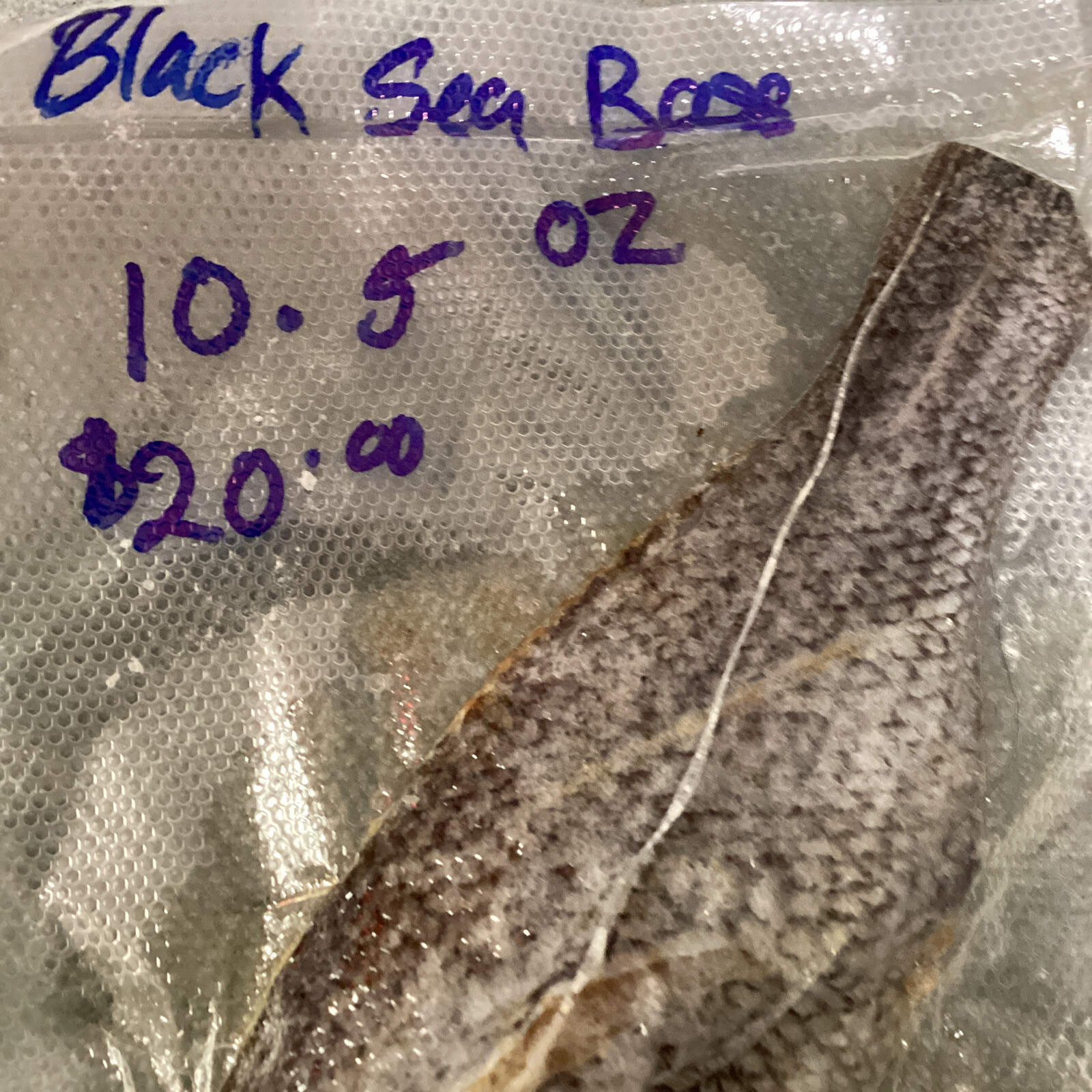 Saltfish Salted Fish Black Sea Bass Baccala Bacalao 10.5oz Carribean ...