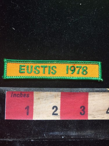 1978 EUSTIS State Of Florida Tab Patch 76V4 | eBay