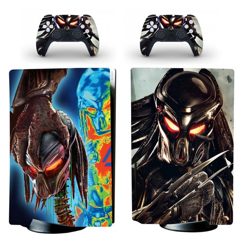 PS5 Standard Disc Console Skin Stickers Decal Classic Predator Aliens ...