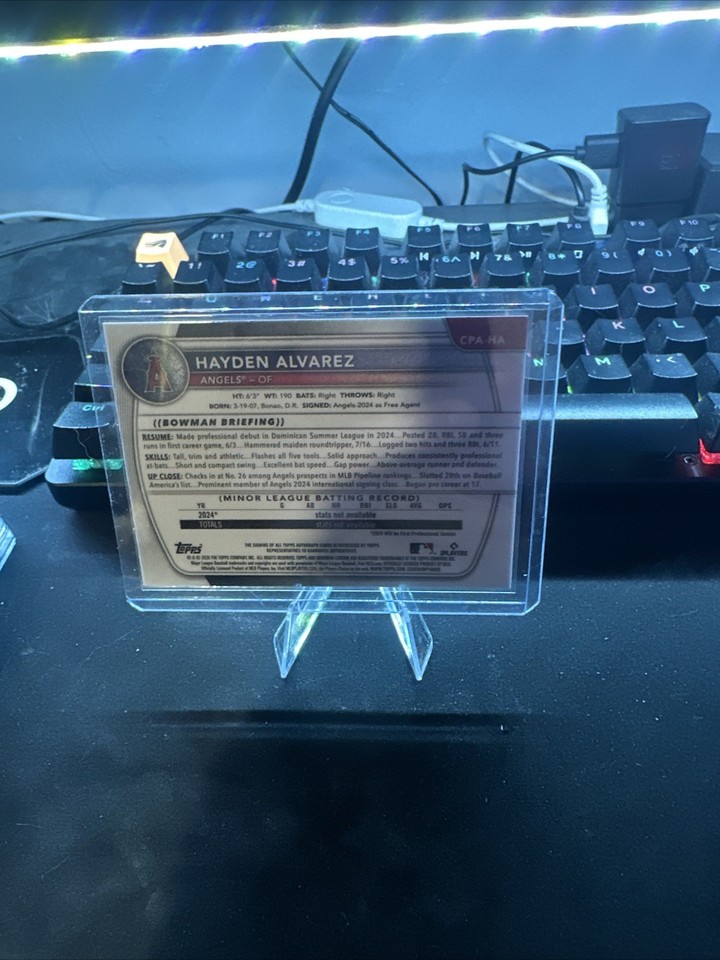 Hayden Alvarez Green Reptilian/99 Autograph | eBay