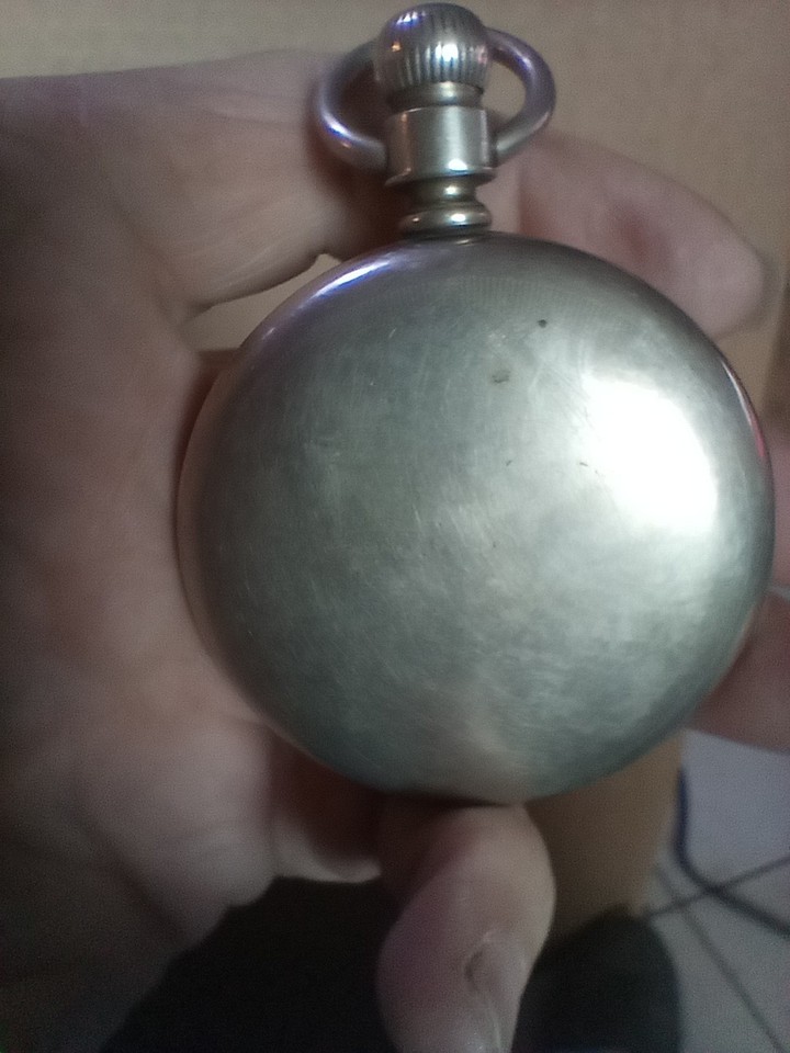 Very Clean Big Old Bar Movt Pocket Watch 49mm Key Wind Key Set | eBay