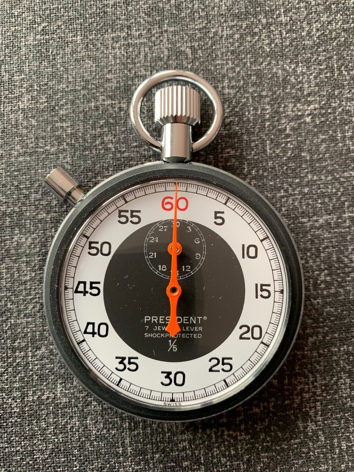 Gallenkamp President 55mm Stopwatch Rally Timer Set | eBay