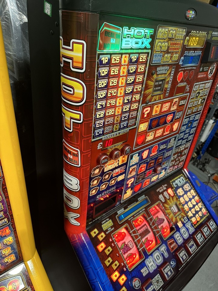 HOT BOX- DEAL OR NO DEAL! £100 JACKPOT PUB FRUIT MACHINE! LATEST DOND ...