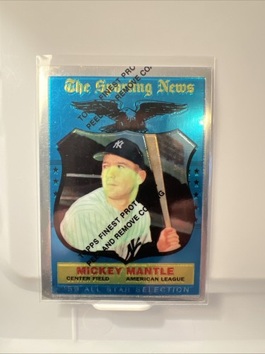 1997 Topps Mickey Mantle #564, ‘59 All Star Selection | eBay