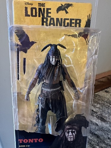 Disney TONTO The Lone Ranger Movie Johnny Depp 7" 2013 NECA Reels Toys ...