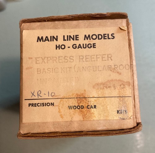 HO Scale Main Line Models wood kit XR-10 for 50' undecorated express ...