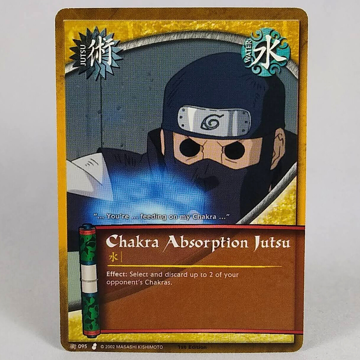 Shonen Jump Naruto CCG Curse of the Sand - Chakra Absorption Jutsu 095 ...