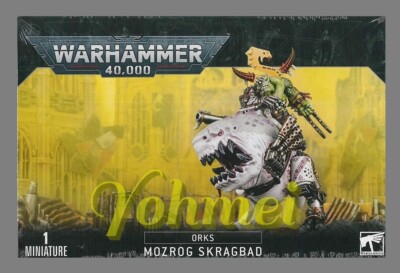 Mozrog Skragbad / Beastboss on Squigosaur - ORKS - Warhammer 40k ~ 0 ...