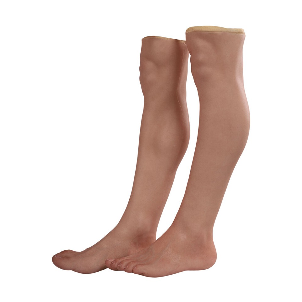 Silicone Foot Sleeve Prosthetic leg cover Realistic skin High ...