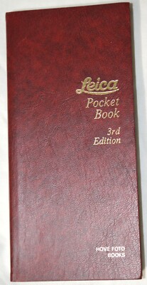 Leica Pocket Book 3rd Edition | eBay