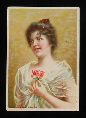 1900 VTC Beautiful Girl Standard Sewing Machine Co. Stroudsburg PA ...