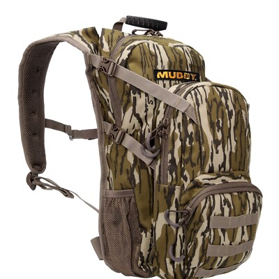 Muddy Pro 1075 Hunting Backpack, 17L, Poly, Mossy Oak Bottomland #MUD-BPK-1075MO | eBay
