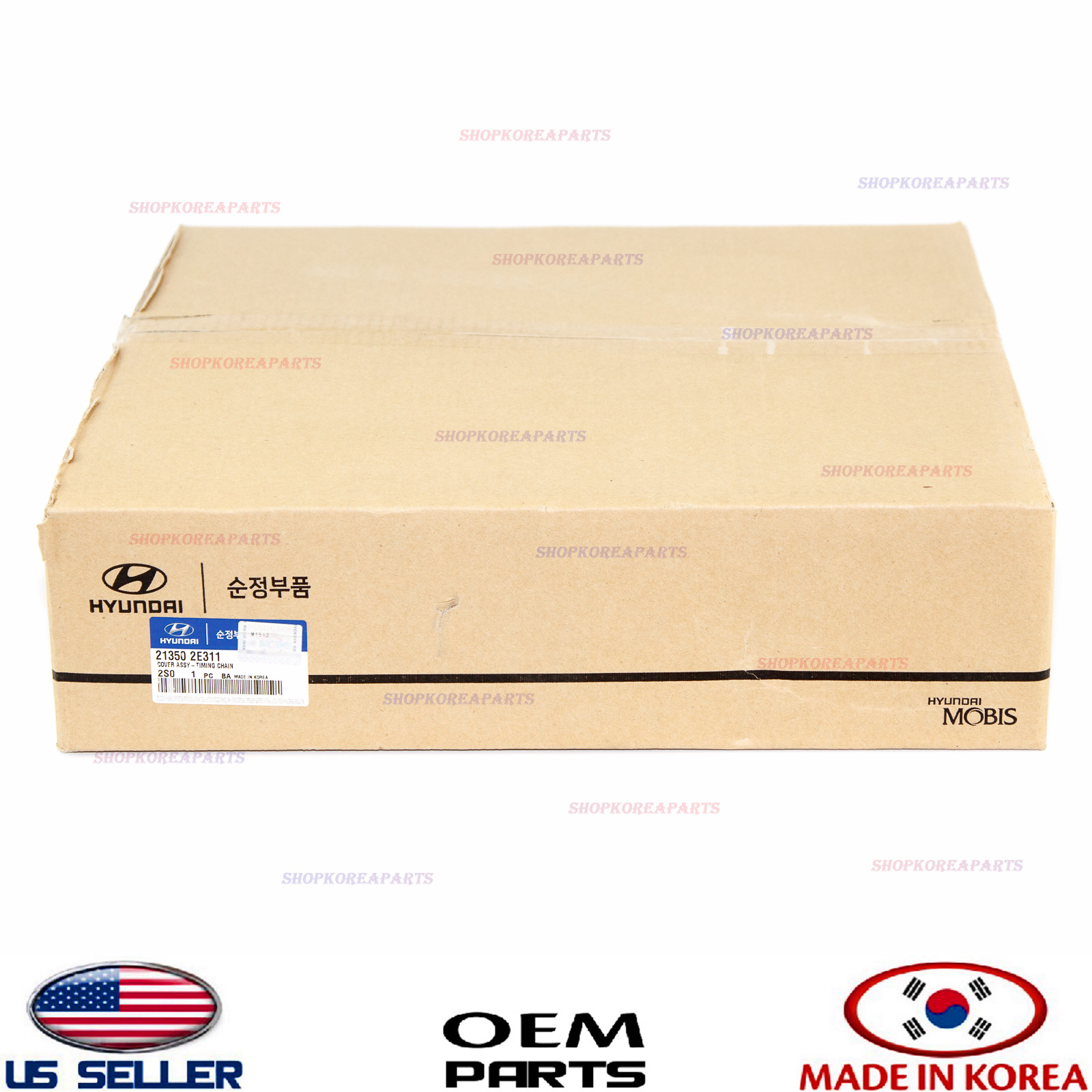 21350-2e350+OEM+2018+Hyundai+Tucson+Engine+Timing+Cover+and+Oil+Pump ...