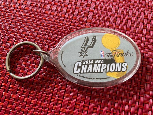 San Antonio Spurs 2014 NBA Champions Keyring ’ Key Ring Authentic Spurs ...