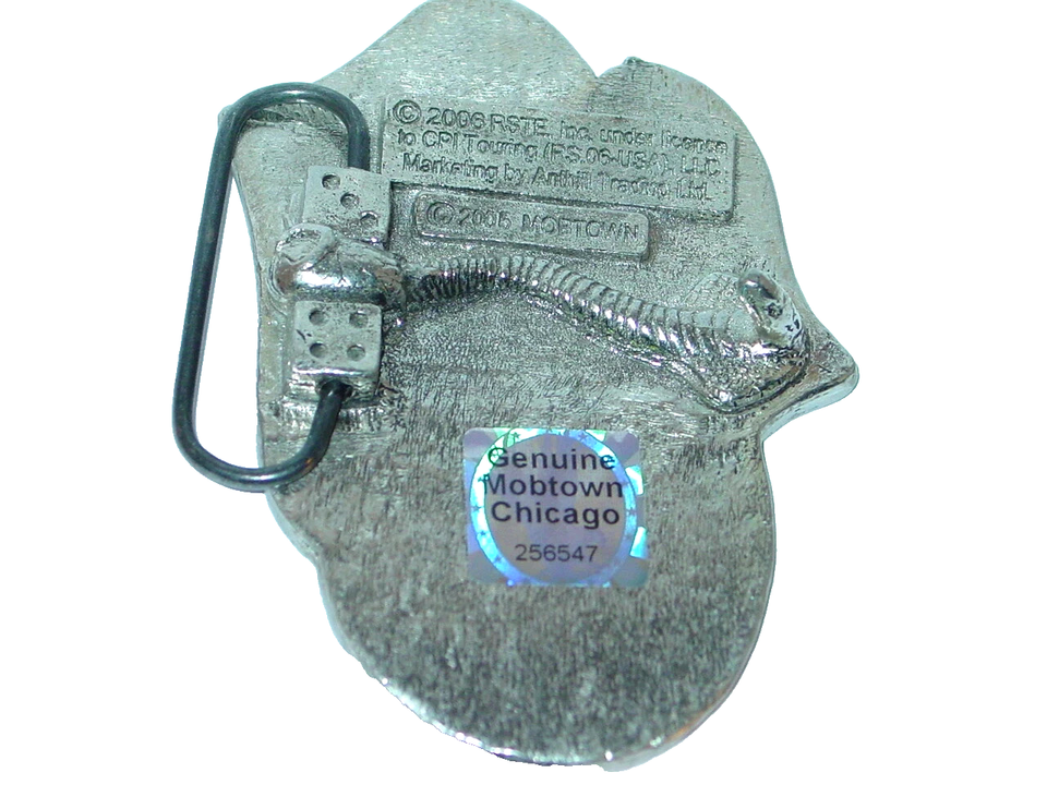 Rolling Stones Tongue Logo License Metal Belt Buckle Mick Jagger Brand ...