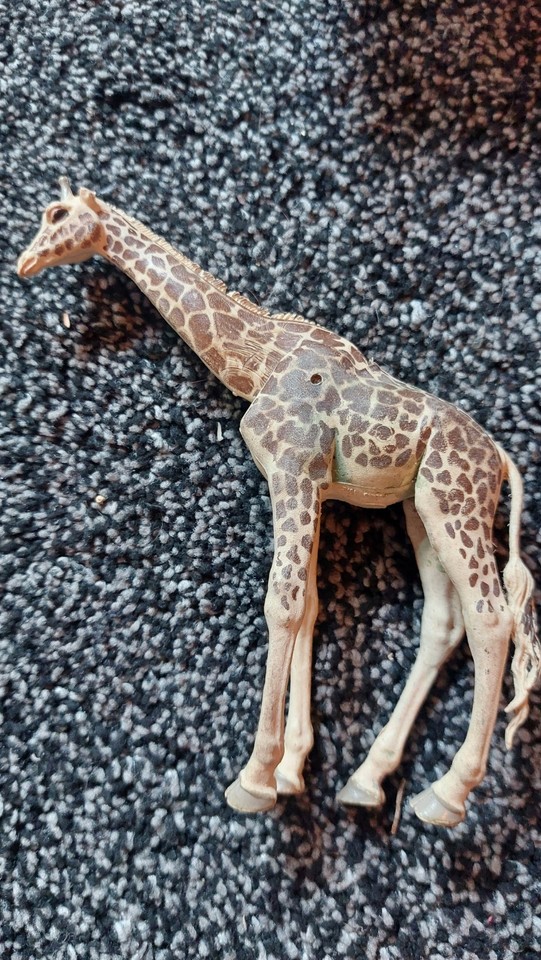 Vintage Toy Giraffe Moveable Neck Plastic Toy Animal Figure | eBay