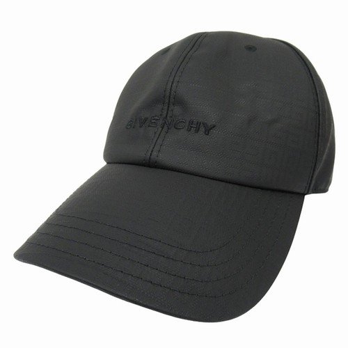 Givenchy "CURVED CAP W LOGO" Nylon Coated 4g Monogram Hat 6 Panels Logo ...